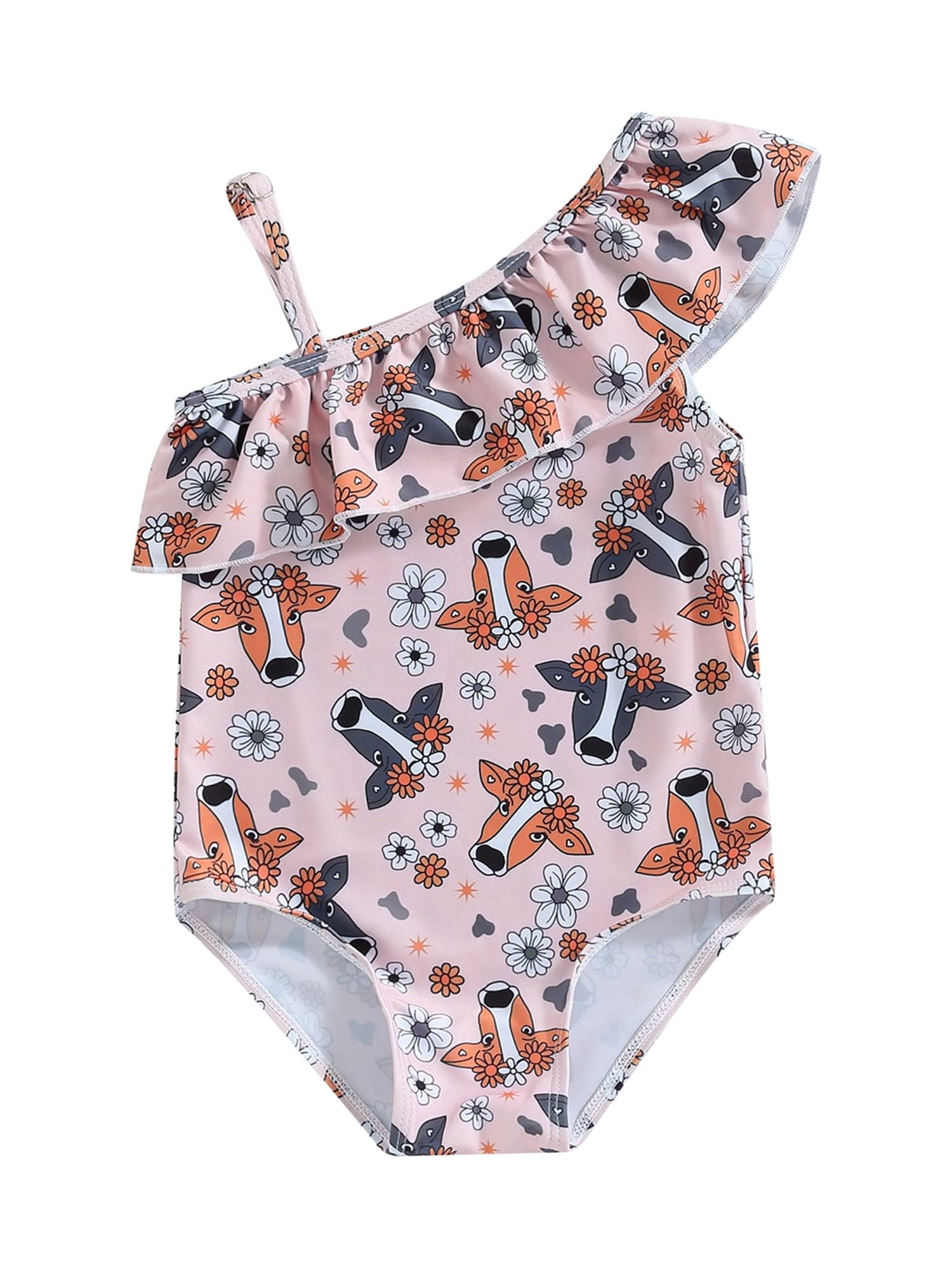 Wassery Western Kids Girls Summer Swimsuit 1T 2T 3T 4T 5T 6T Little ...