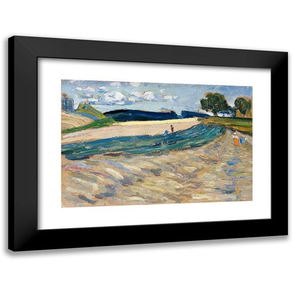 Wassily Kandinsky 18x13 Black Modern Framed Museum Art Print Titled ...
