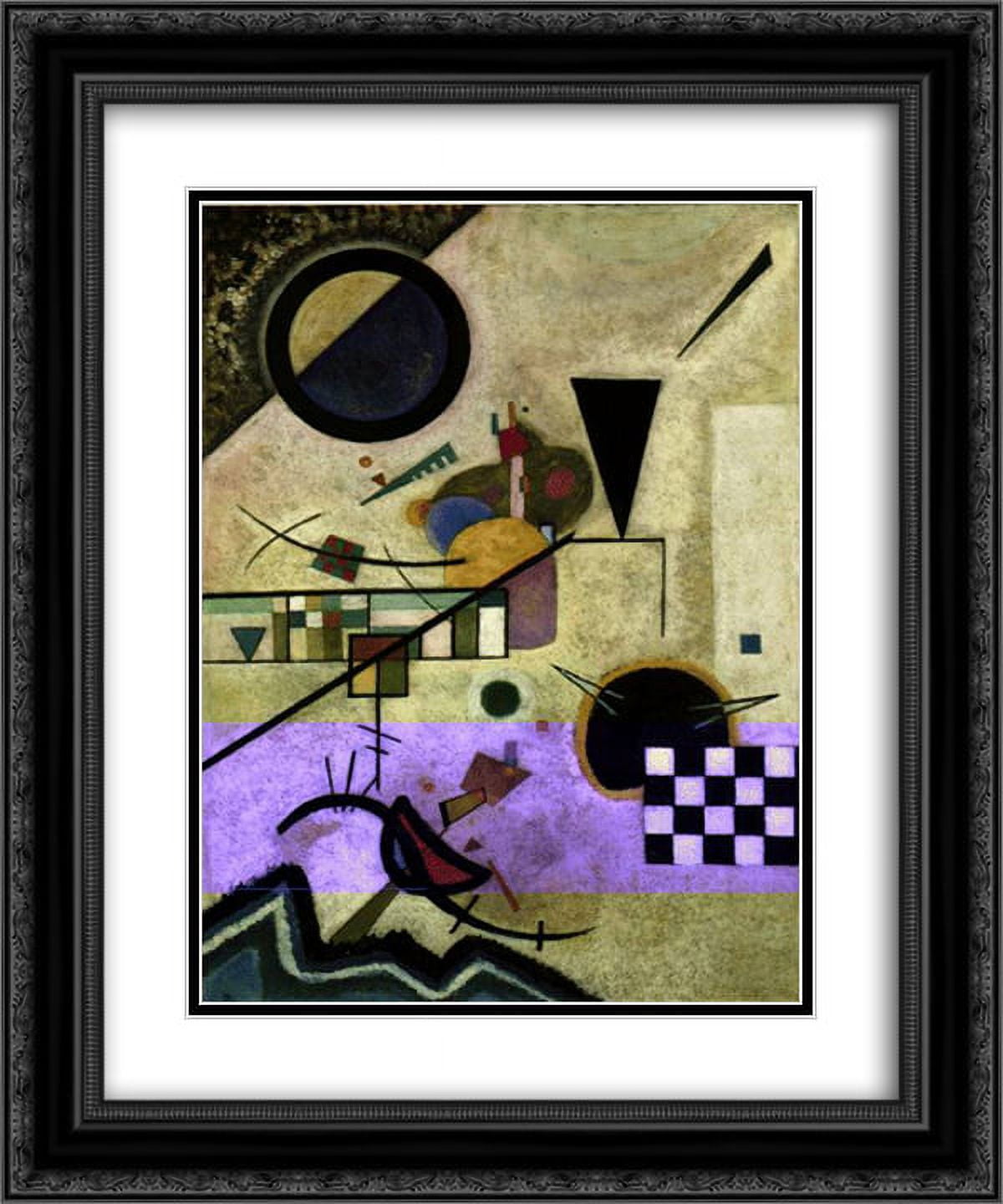 Wassily Kandinsky 2x Matted 20x24 Black Ornate Framed Art Print ...