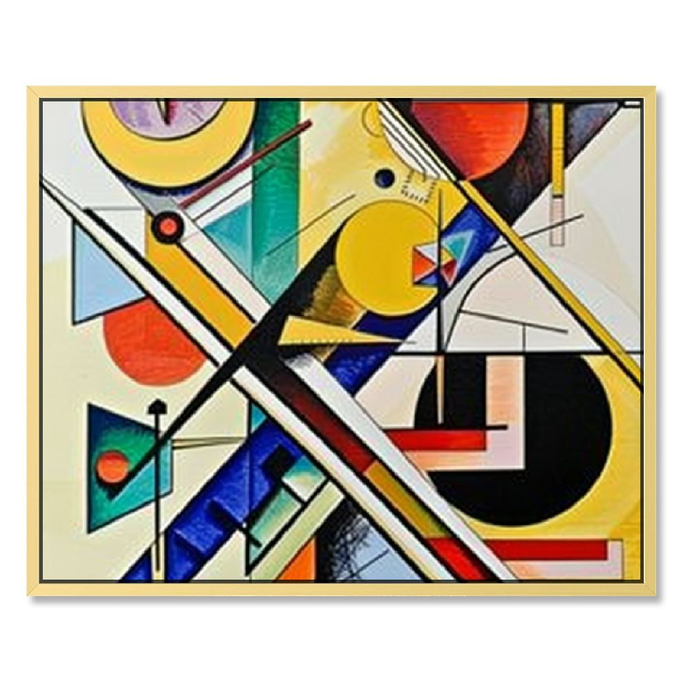 Wassily Kandinsky Canvas Print - Gewebe by Wassily Kandinsky Poster ...