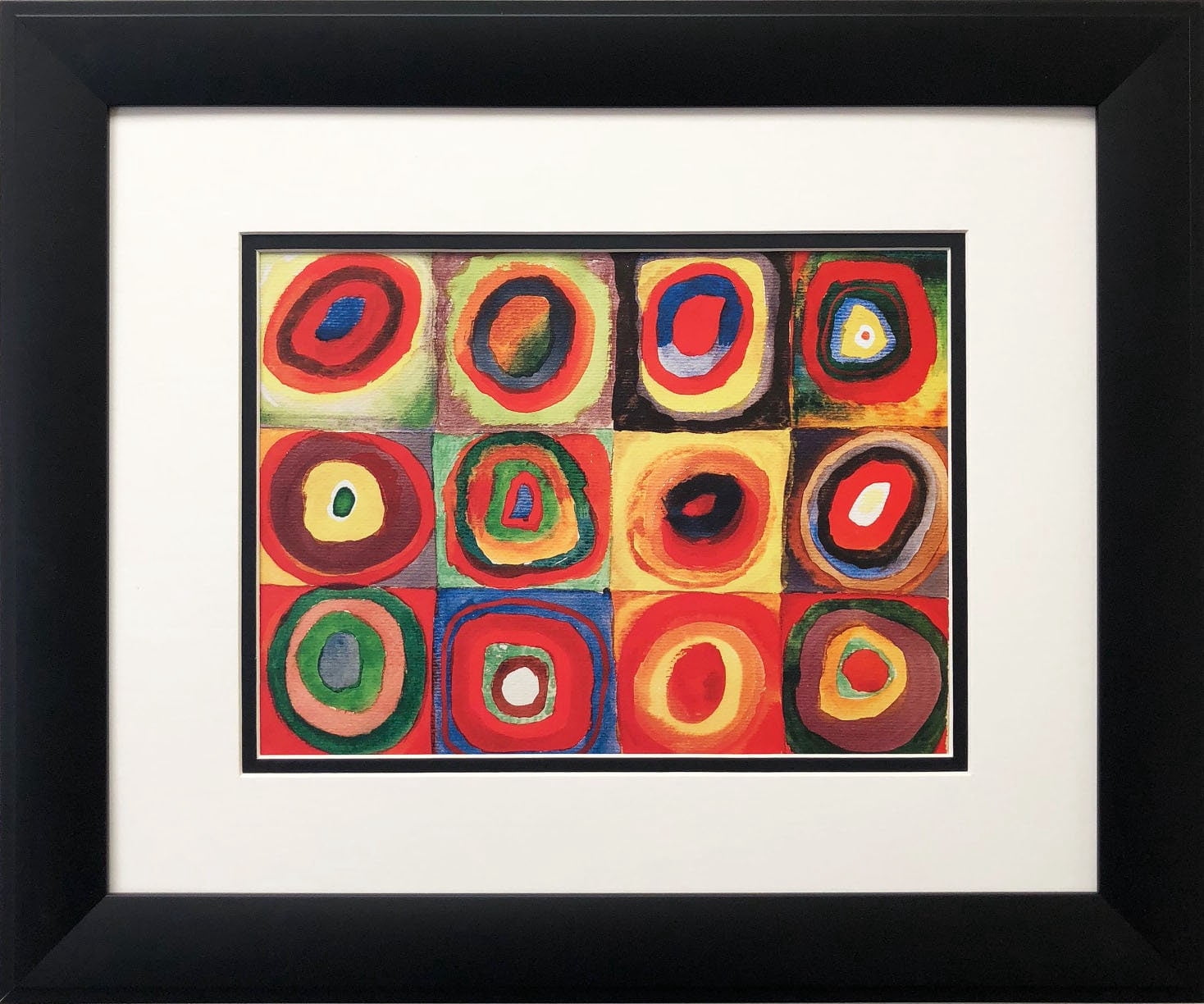Wassily Kandinsky "Colour Study 1913" Abstract Art CUSTOM FRAMED ...