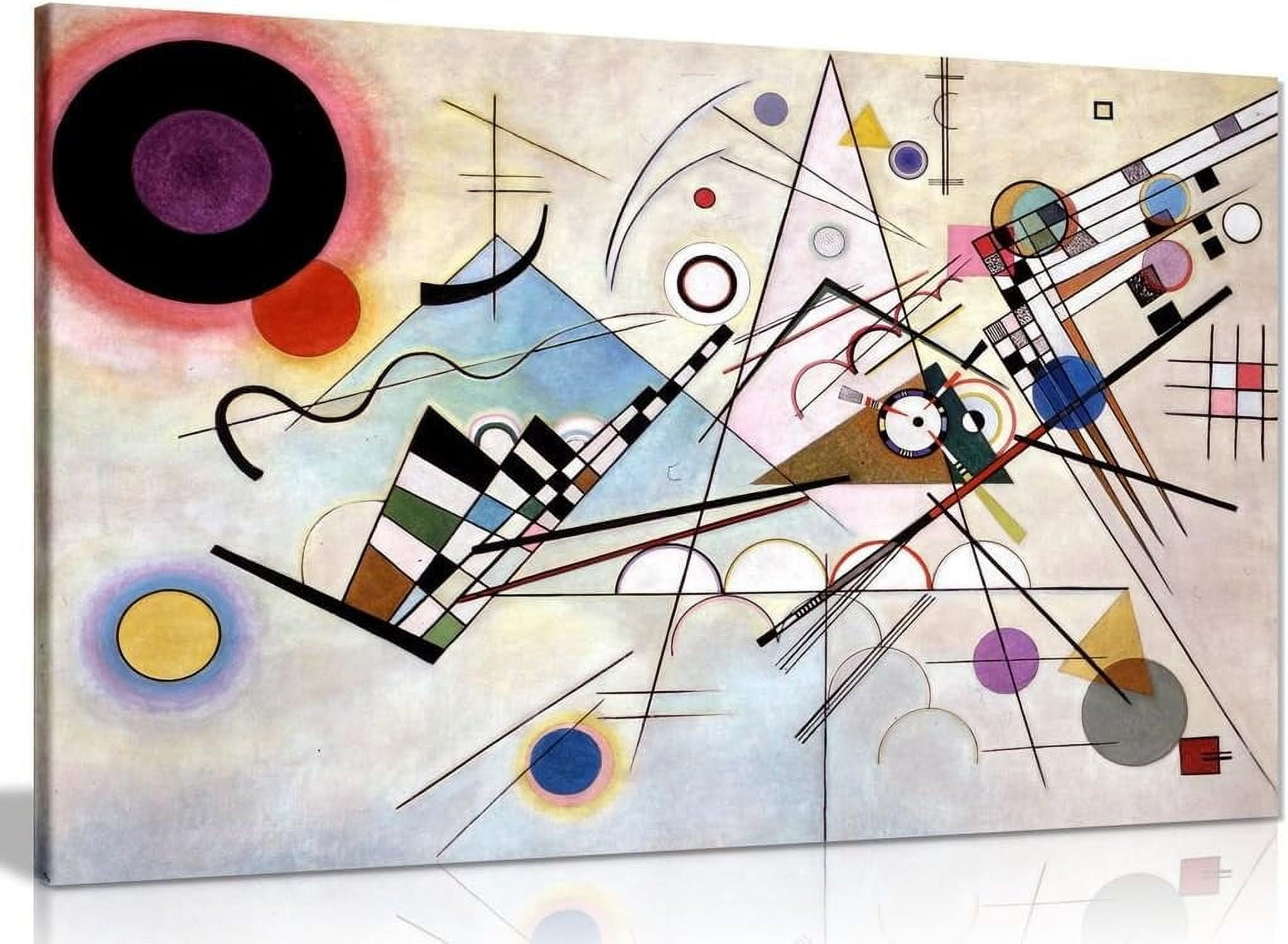 Wassily Kandinsky Composition Viii Canvas Wall Art Picture Print ...
