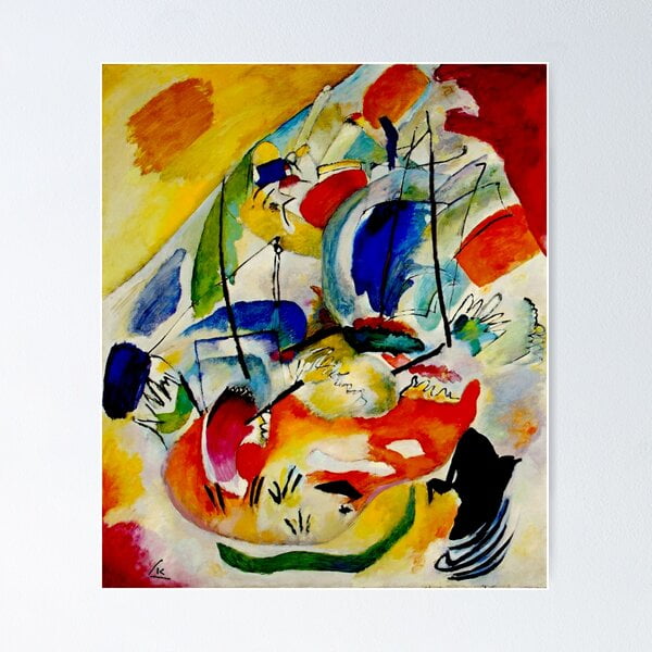 Wassily Kandinsky "Improvisation 31"- Sea Battle | Kandinsky Abstract ...