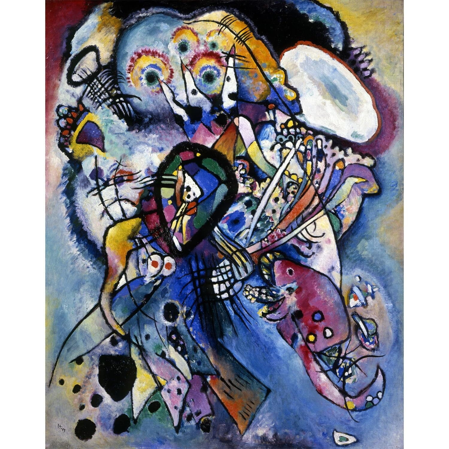 Wassily Kandinsky Posters Composition Wall Art Wassily Kandinsky Prints ...