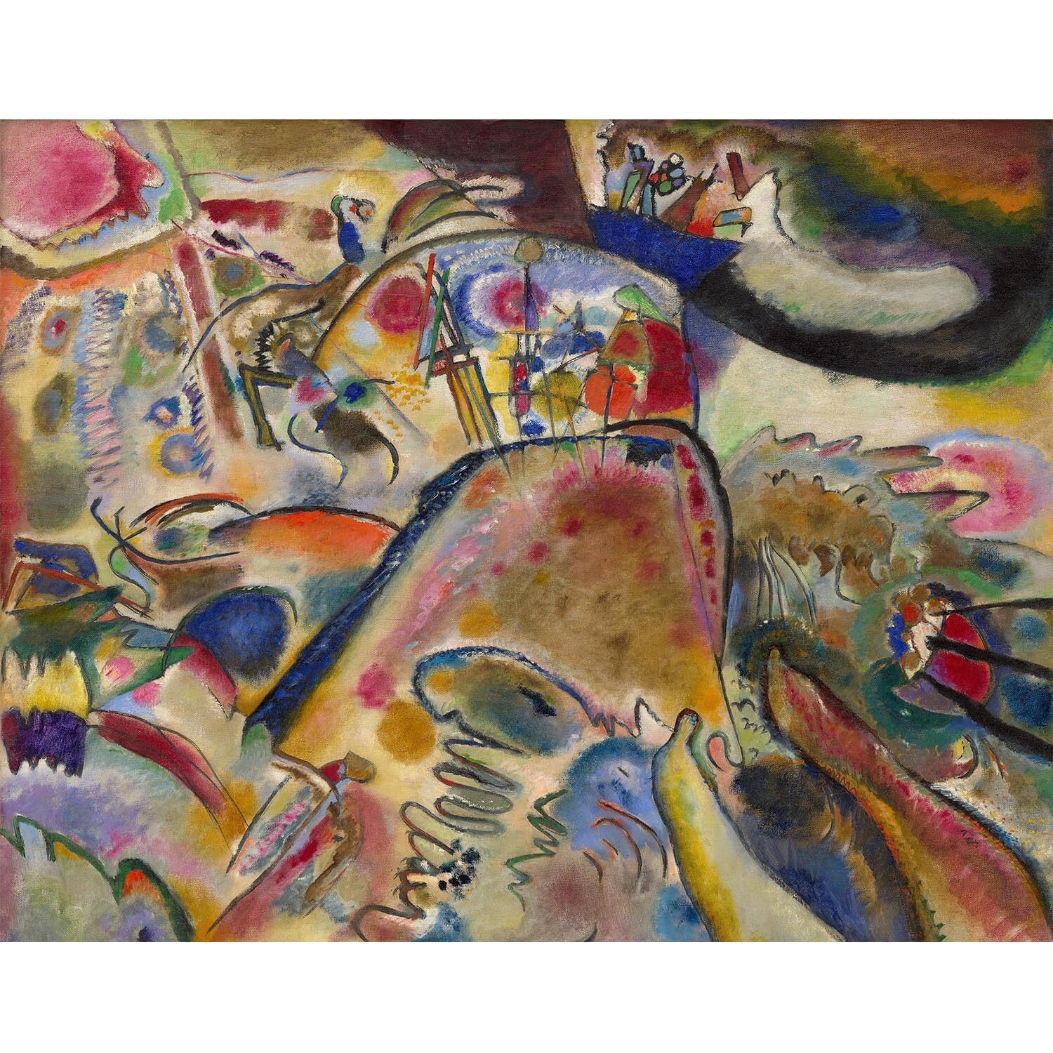 Wassily Kandinsky Posters Little fun Wall Art Wassily Kandinsky Prints ...