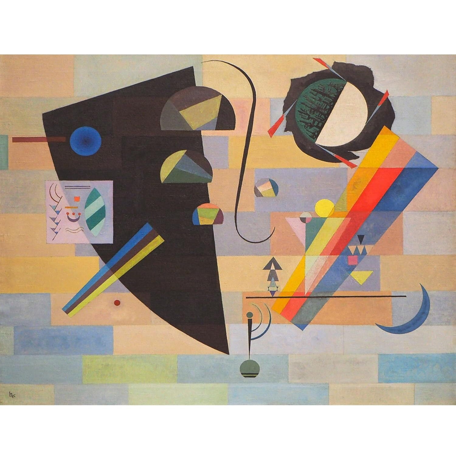 Wassily Kandinsky Wall Art Dramatic and Mild Canvas Painting Wassily ...