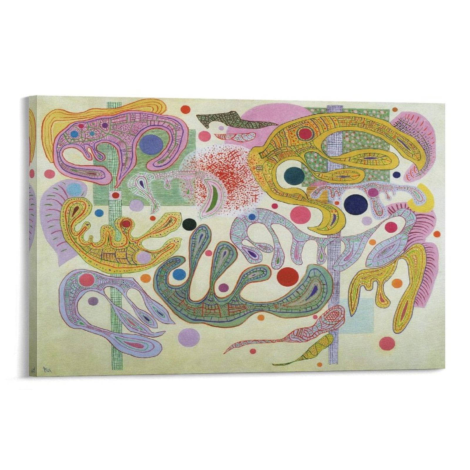 Wassily Kandinsky's Capricious Forms Painting Poster Artworks Picture ...