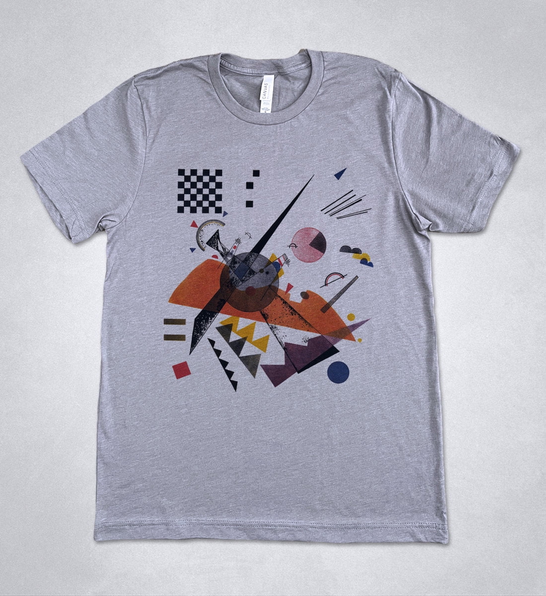 Wassily Kandinsky t-shirt - Orange - 1923, Constructivist art ...