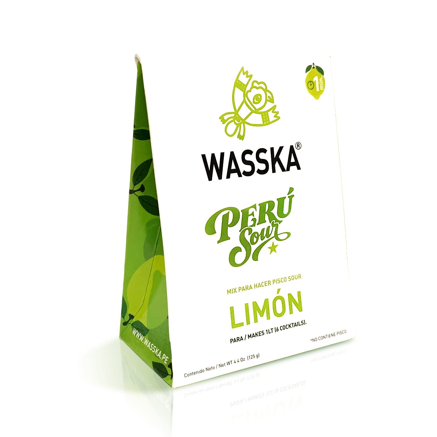 Wasska Pisco Sour Mix 4.4 Oz. by Wasska - Walmart.com