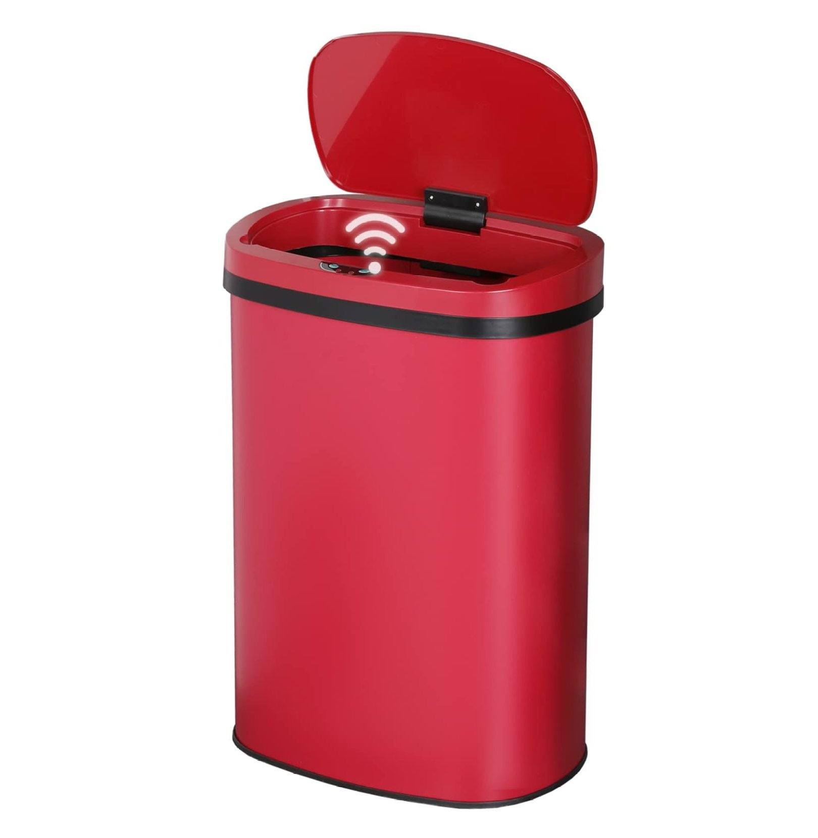 Waste Bin Touchless, Automatic 13 Gallon Trash Can Infrared Sensor ...