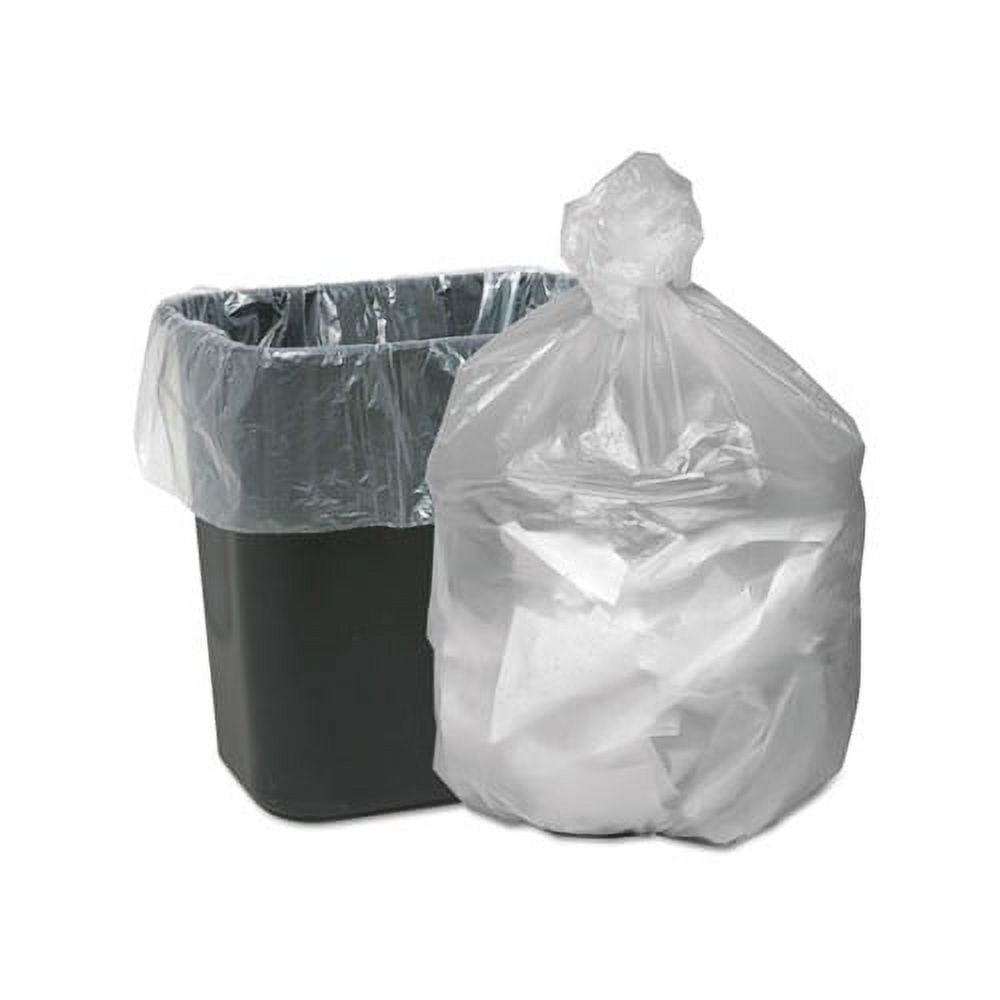 Waste Can Liners 16 gal, 6 microns, 24" x 31", Natural, 1,000/Carton ...