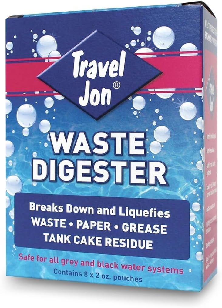 Waste Digester RV Black & Gray Tank Treatment, Powerful 4 in 1 ...