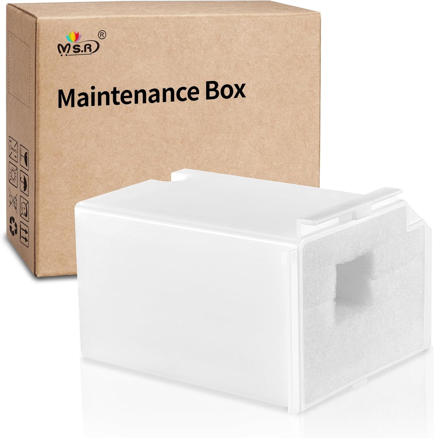 Waste Ink Pad Replacement Maintenance Box for Ecotank ET-2803 ET-2800 ...