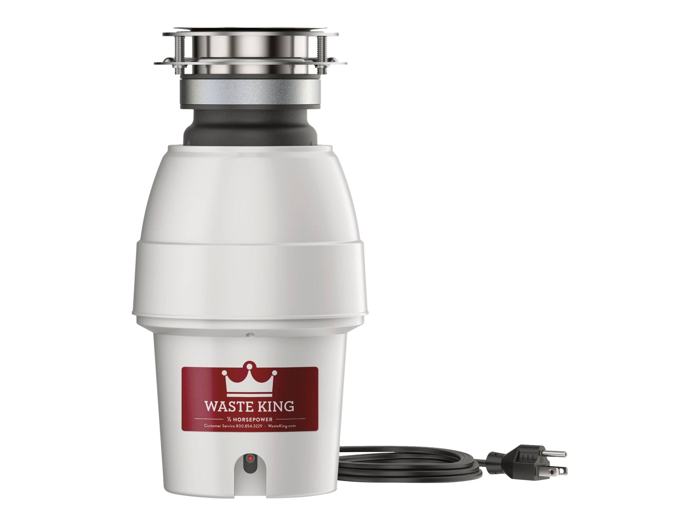 Waste King 9930 Legend Series 1/2 HP Continuous Feed Operation Garbage ...