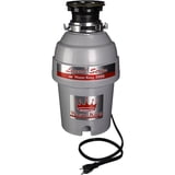 Waste King L-8000 1HP Kitchen Garbage Disposal with Cord, Continuous ...