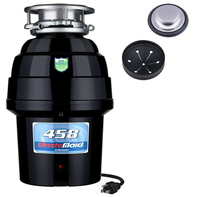 Waste Maid Deluxe 3/4 HP Continuous Feed Garbage Disposal 10-US-WM-458 ...