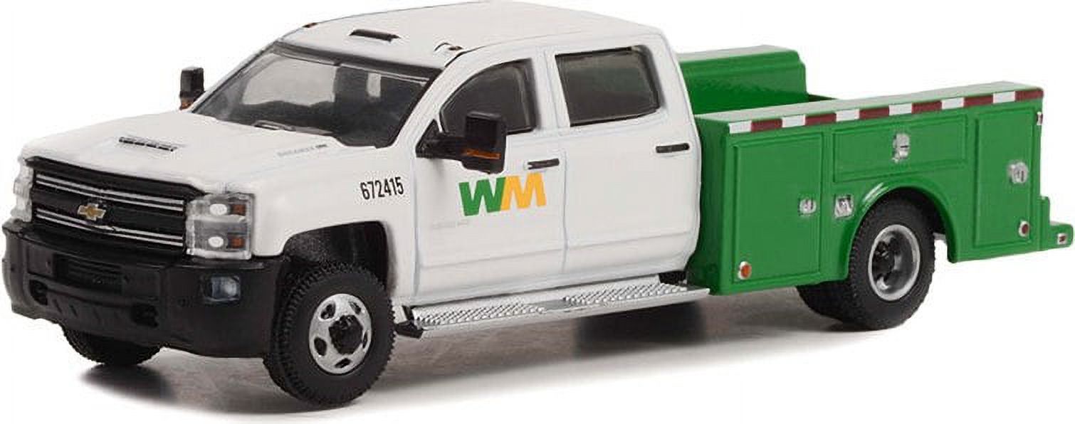 Waste Management 2018 Chevrolet C-30 Dually Wrecker in 1:64 scale by ...