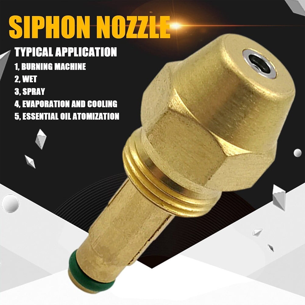 Waste Oil Burner Nozzle Siphon Oil Nozzle 1.2mm Air Atomizing Nozzle ...