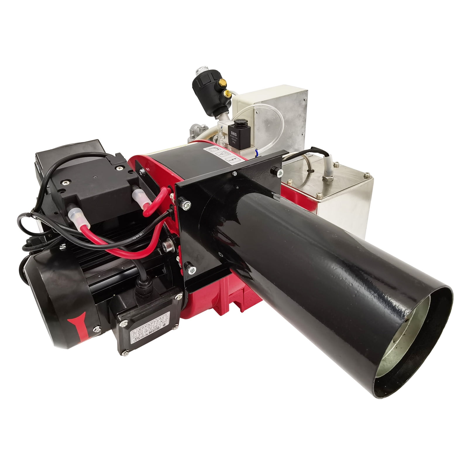 Waste Oil Heater Furnace Air Atomizing Heavy Oil Burner Double Section ...