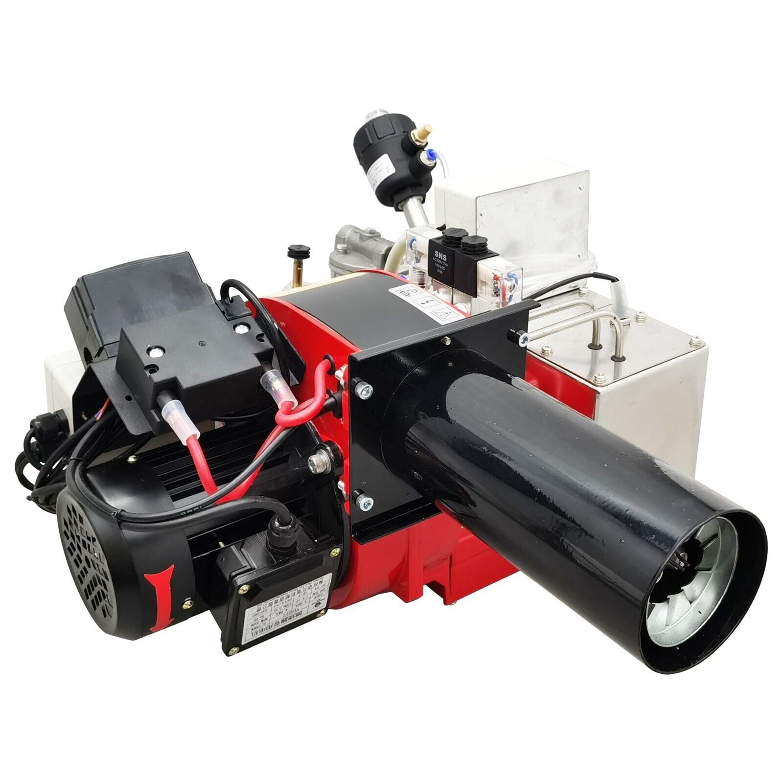 Waste Oil Heater Furnace Air Atomizing Heavy Oil Burner Double Section ...