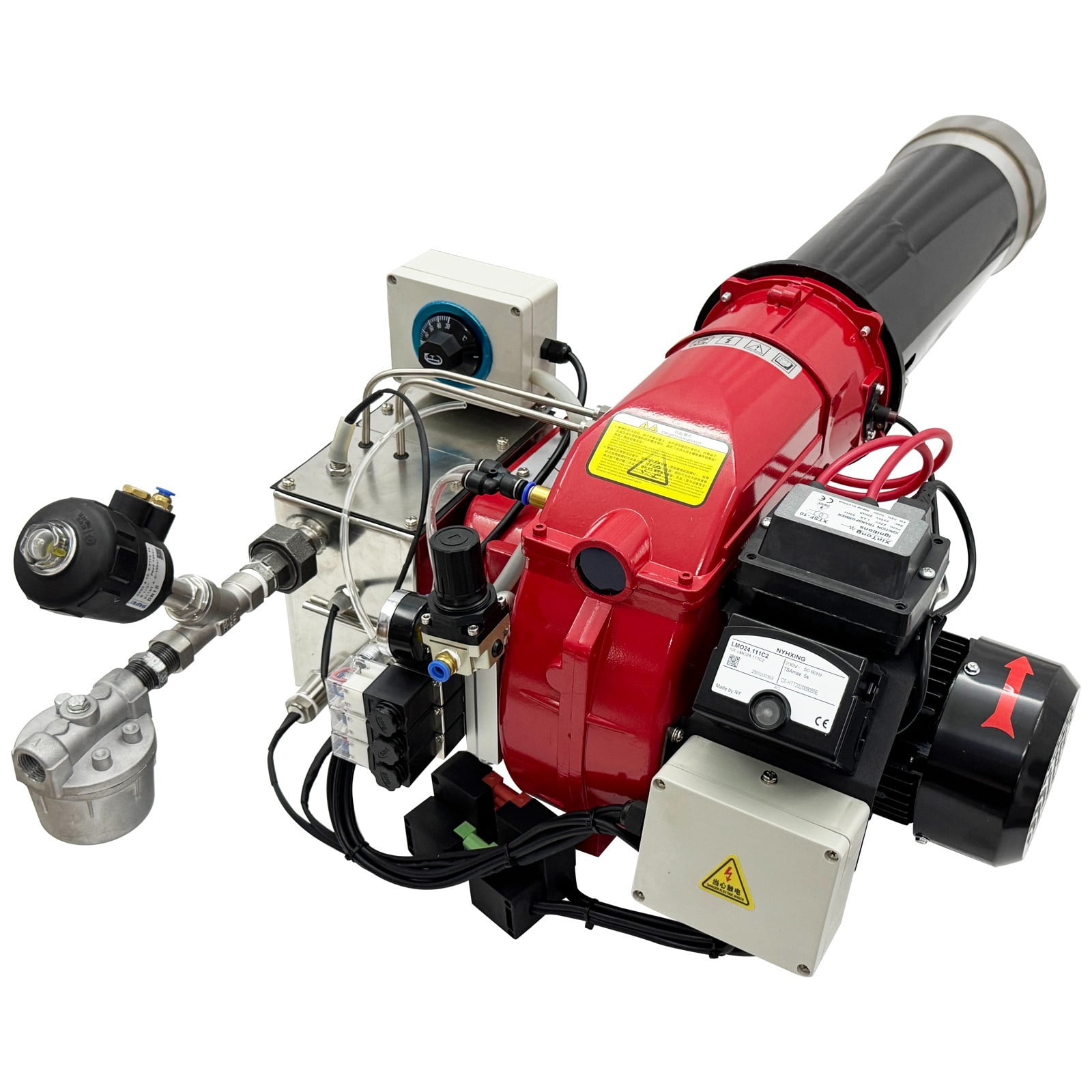 Waste Oil Heater Furnace Air Atomizing Heavy Oil Burner Single-stage ...