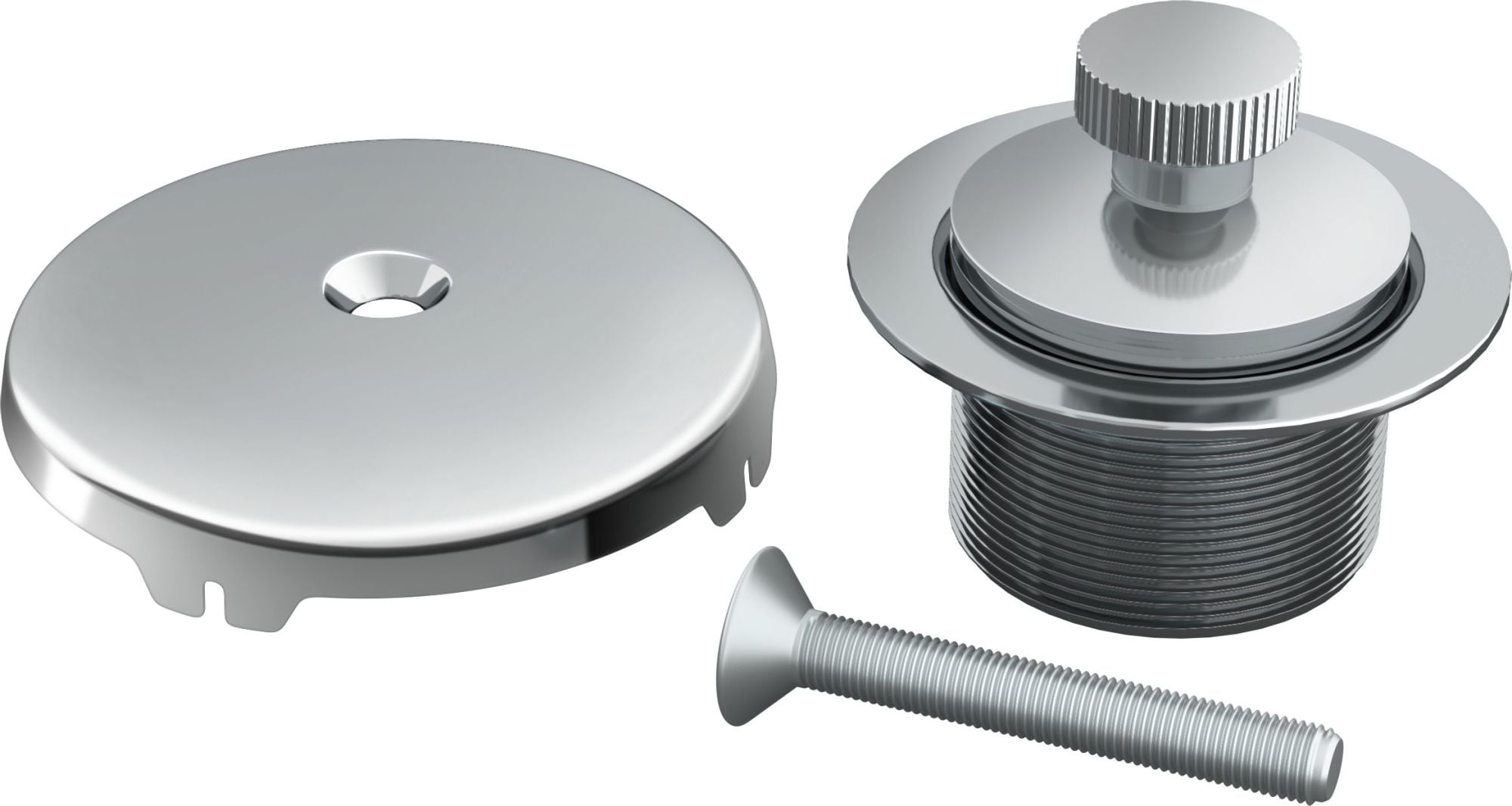 Proflo Pfwo50 Waste And Overflow Lift And Turn Trim Kit - Nickel ...