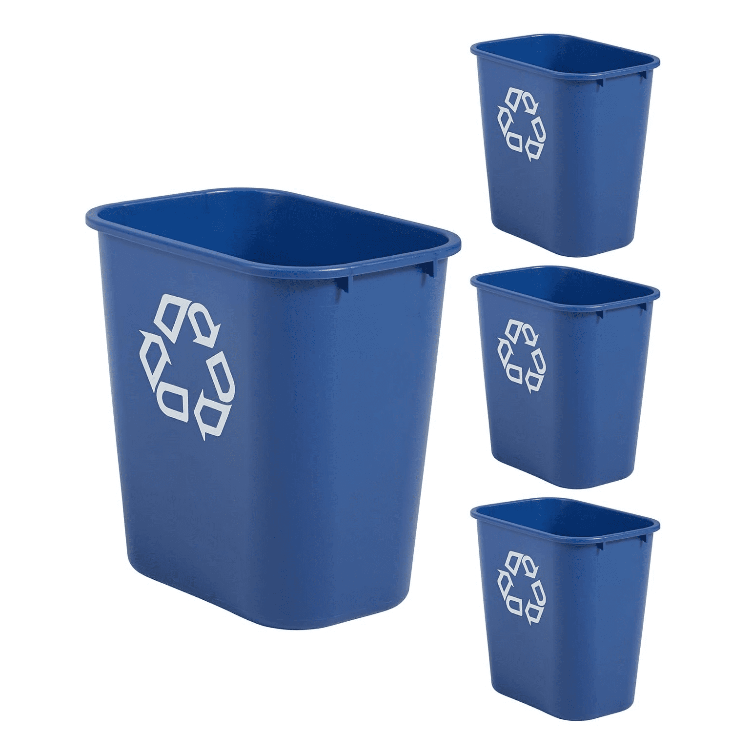 Wastebasket Recycling Medium 28 Qt/7 GAL Deskside Trash/Garbage ...