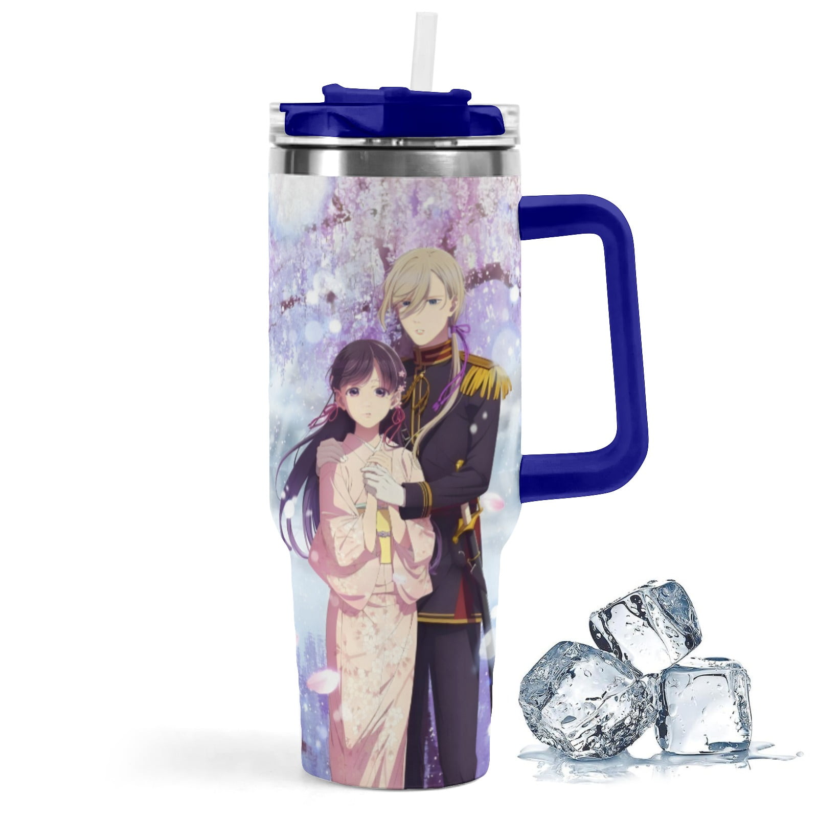 Watashi no Shiawase na Kekkon Large capacity car cup has an iconic ...