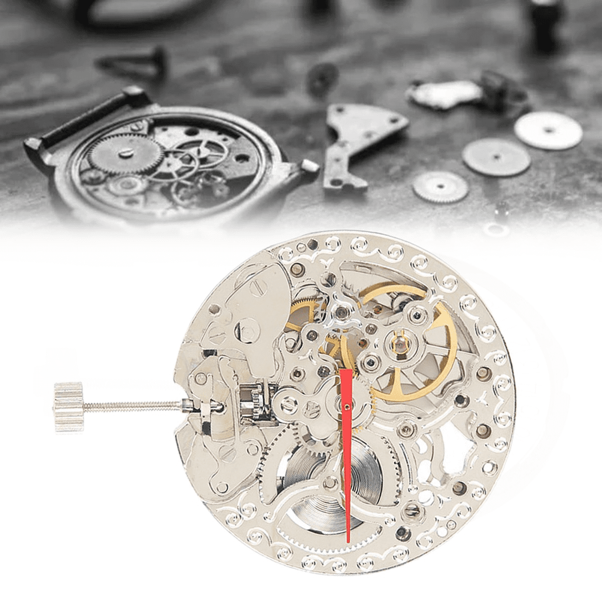 Watch Accessories T16 Hollow Movement TY2807 High-Precision Automatic ...