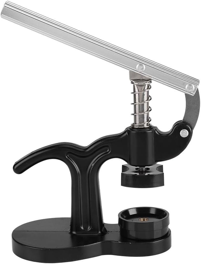 Watch Back Press Tool with 12 Snap on Fitting Dies/Moulds,Black - Watch ...