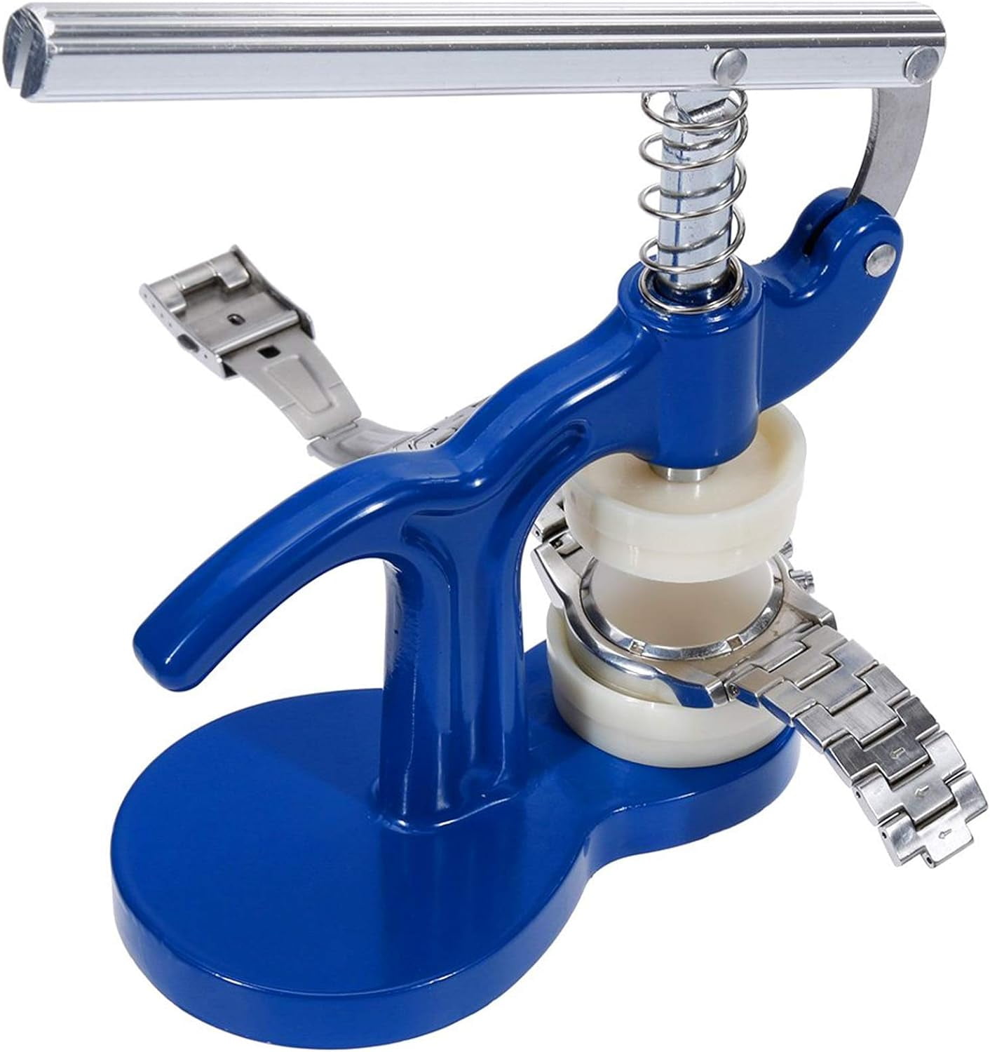 Watch Back Press Tool（Blue）with12 Snap on Fitting Dies/Moulds - Watch ...