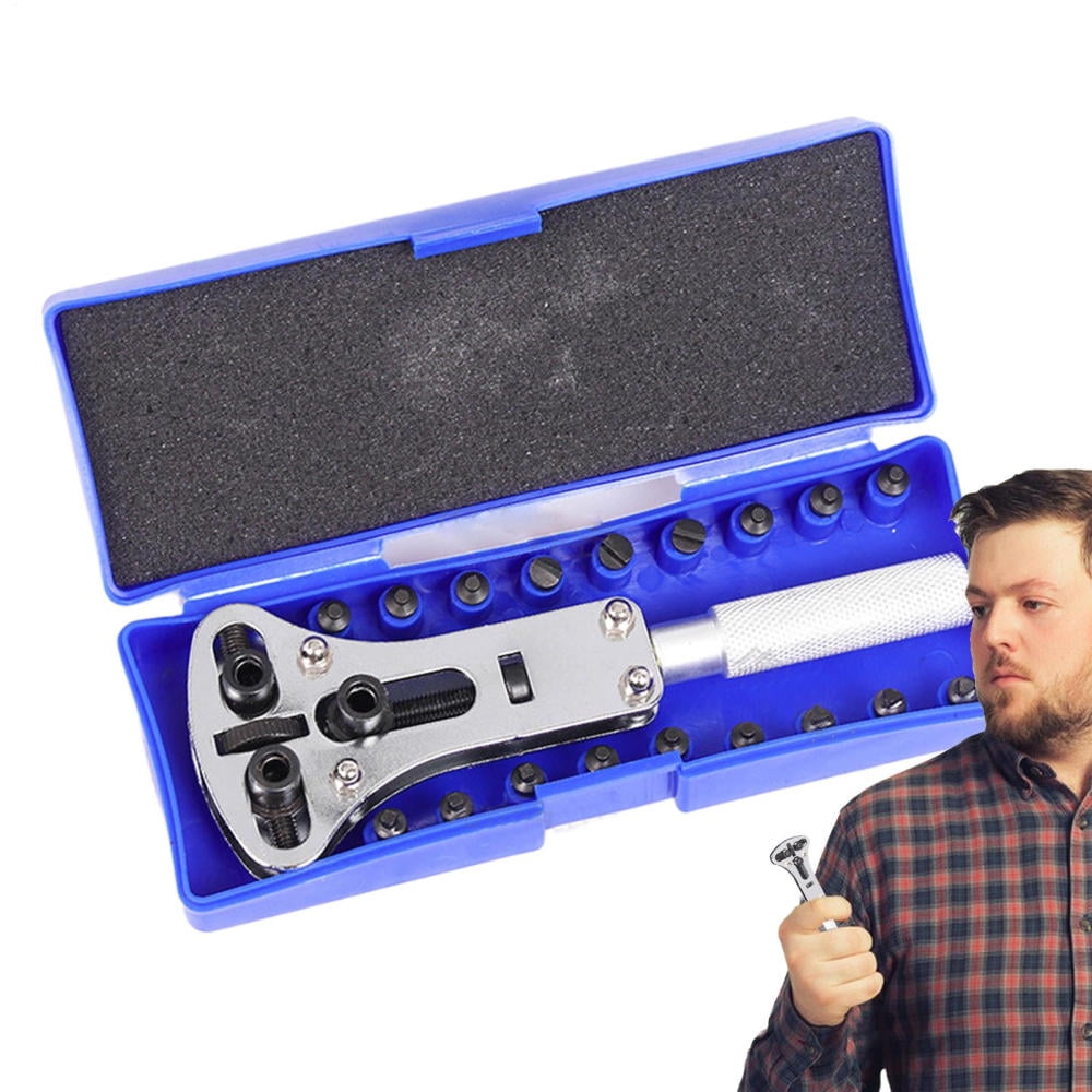 Watch Back Remover Tool, Professional 3 Point Watch Back Opening Wrench ...