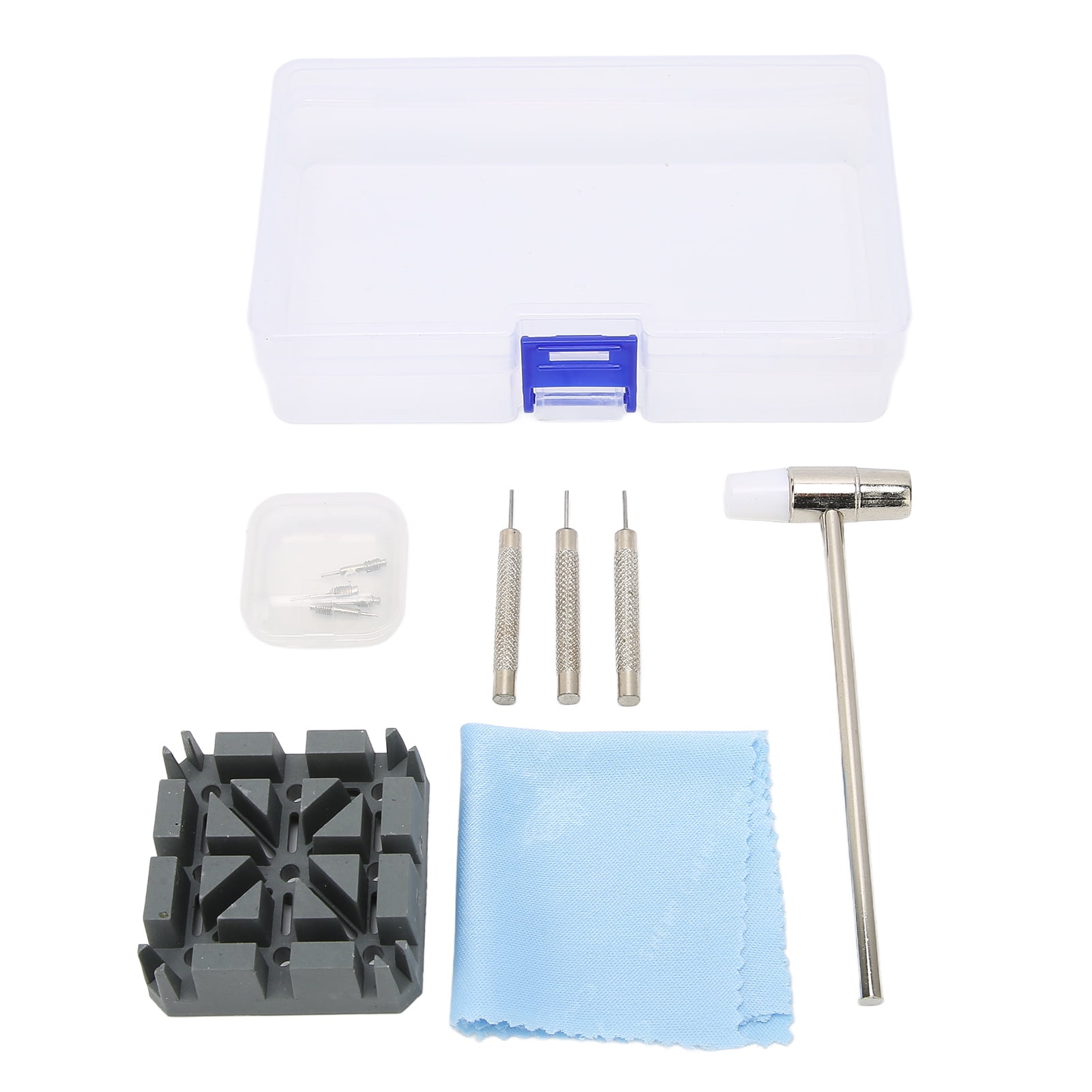 Watch Band Adjustment Tool Kit, Professional Watch Repair Kit with Band ...