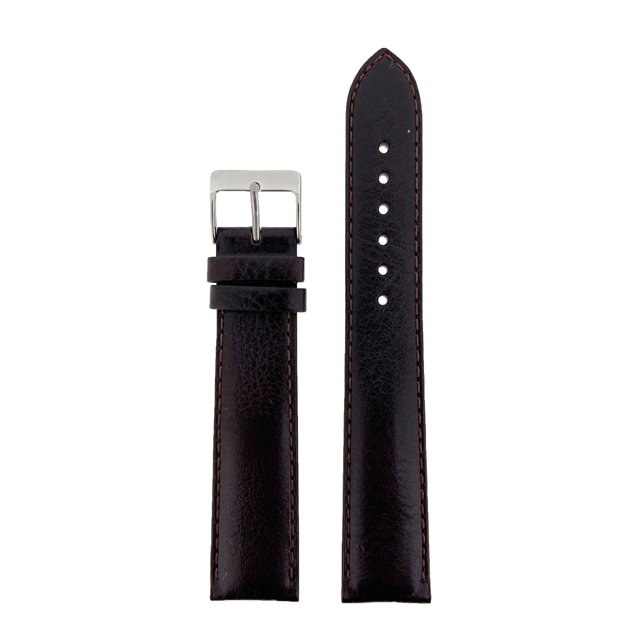 Watch Band Extra Long XL Leather Brown Padded Comfort 12mm-22mm ...