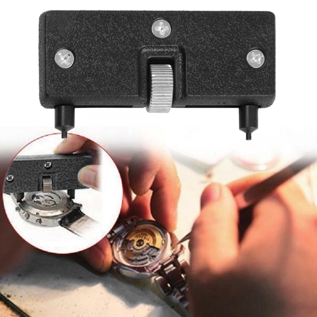Watch Battery Change Back Case Cover Opener Remover Screw Wrench Tool Kits Anchor Adjustable ...