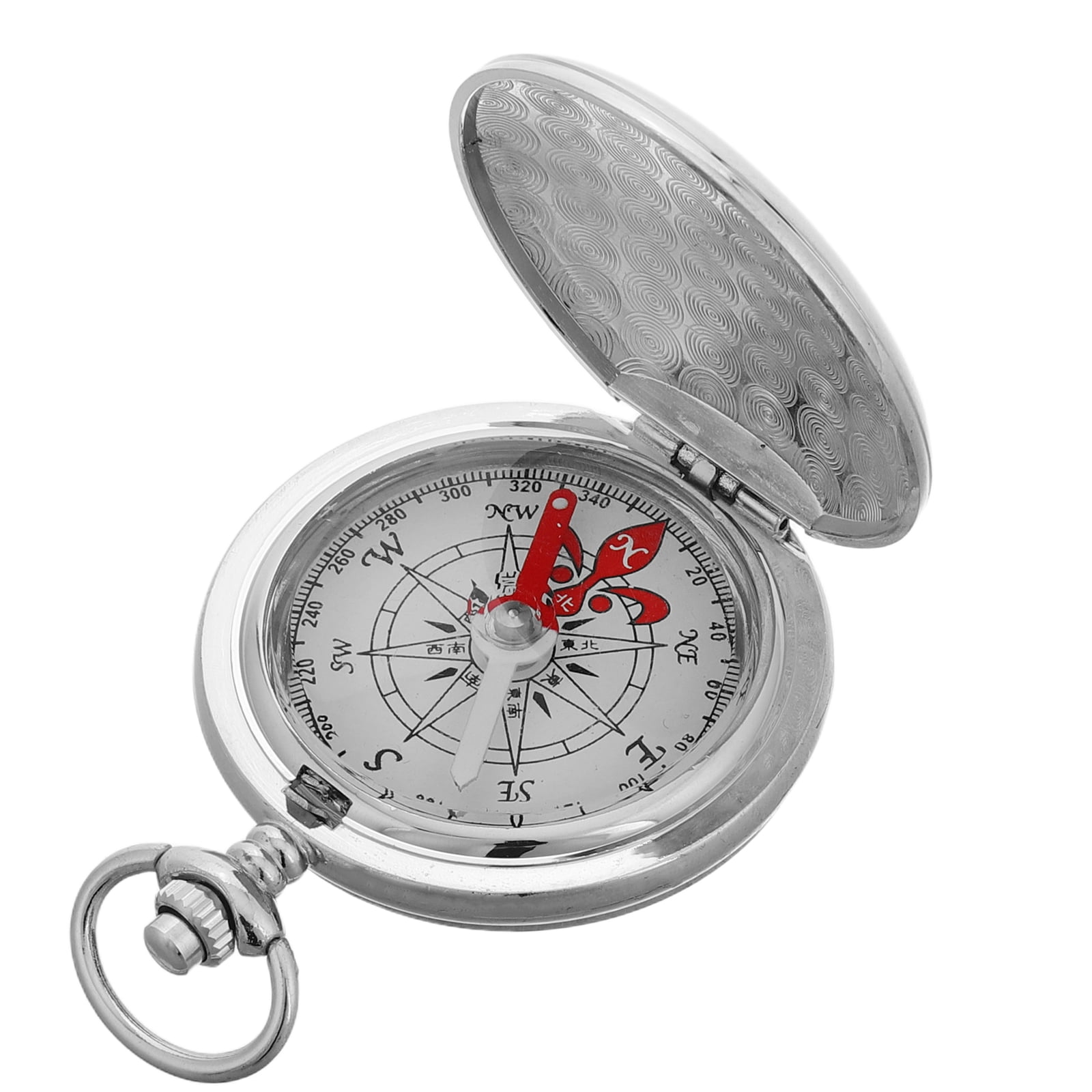 Watch Compass Attachment Outdoor Carabiner Travel Child Silver ...