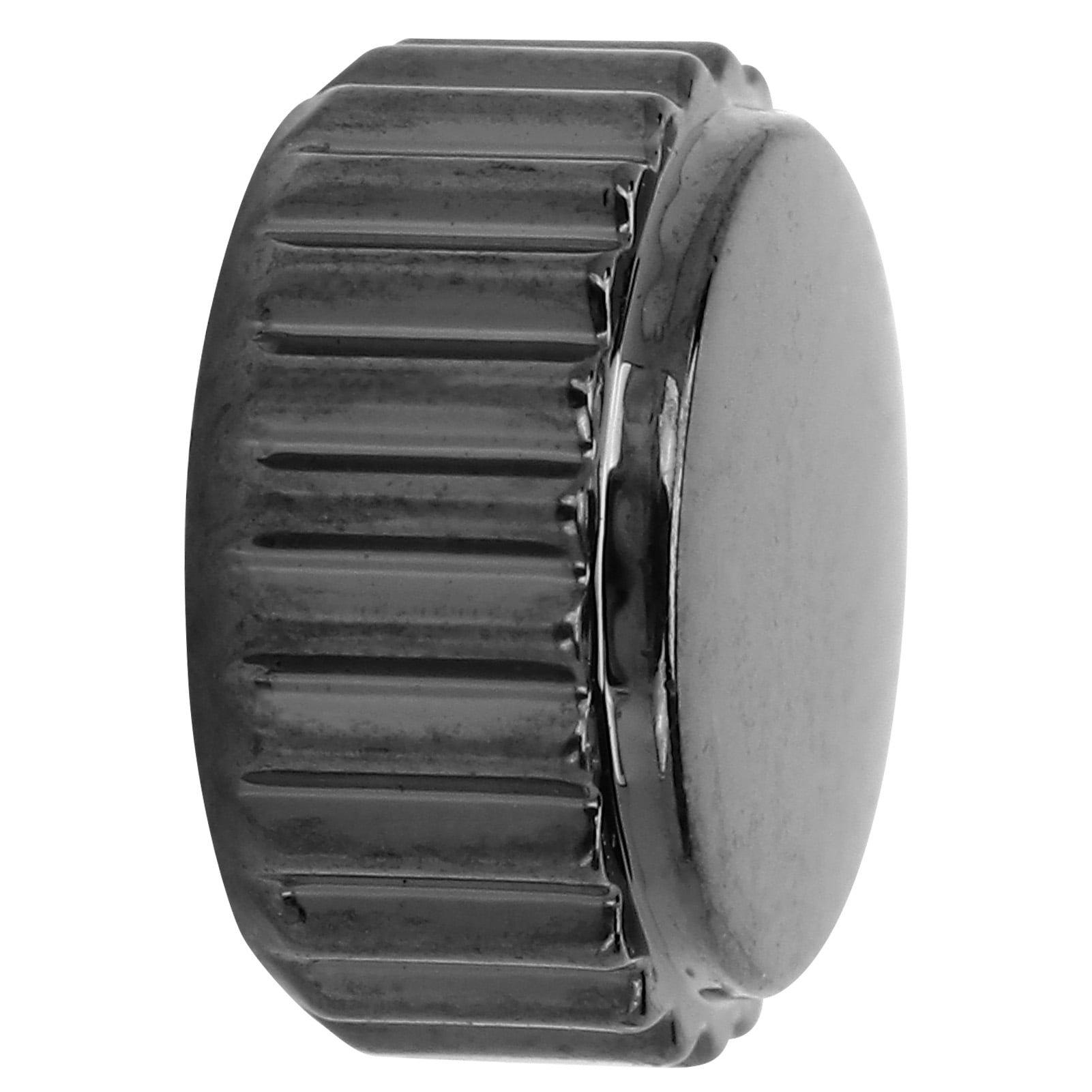 Watch Crown Replacement Parts, 5-Piece Steel Set, Black, 7mm 0.28in ...