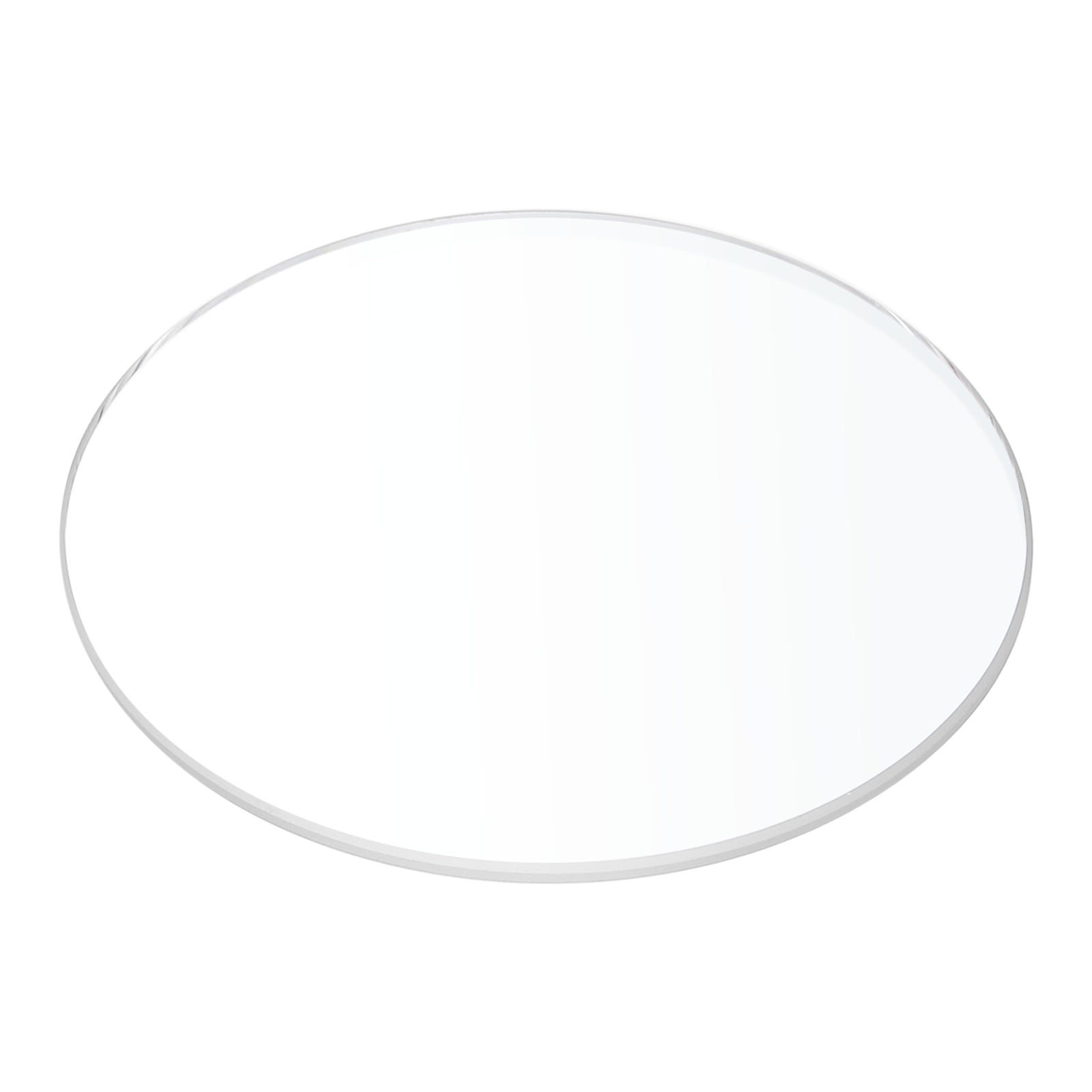 Watch Crystal Glass Len 35mm Dia 1mm Thick Flat Round Clear Sapphire ...