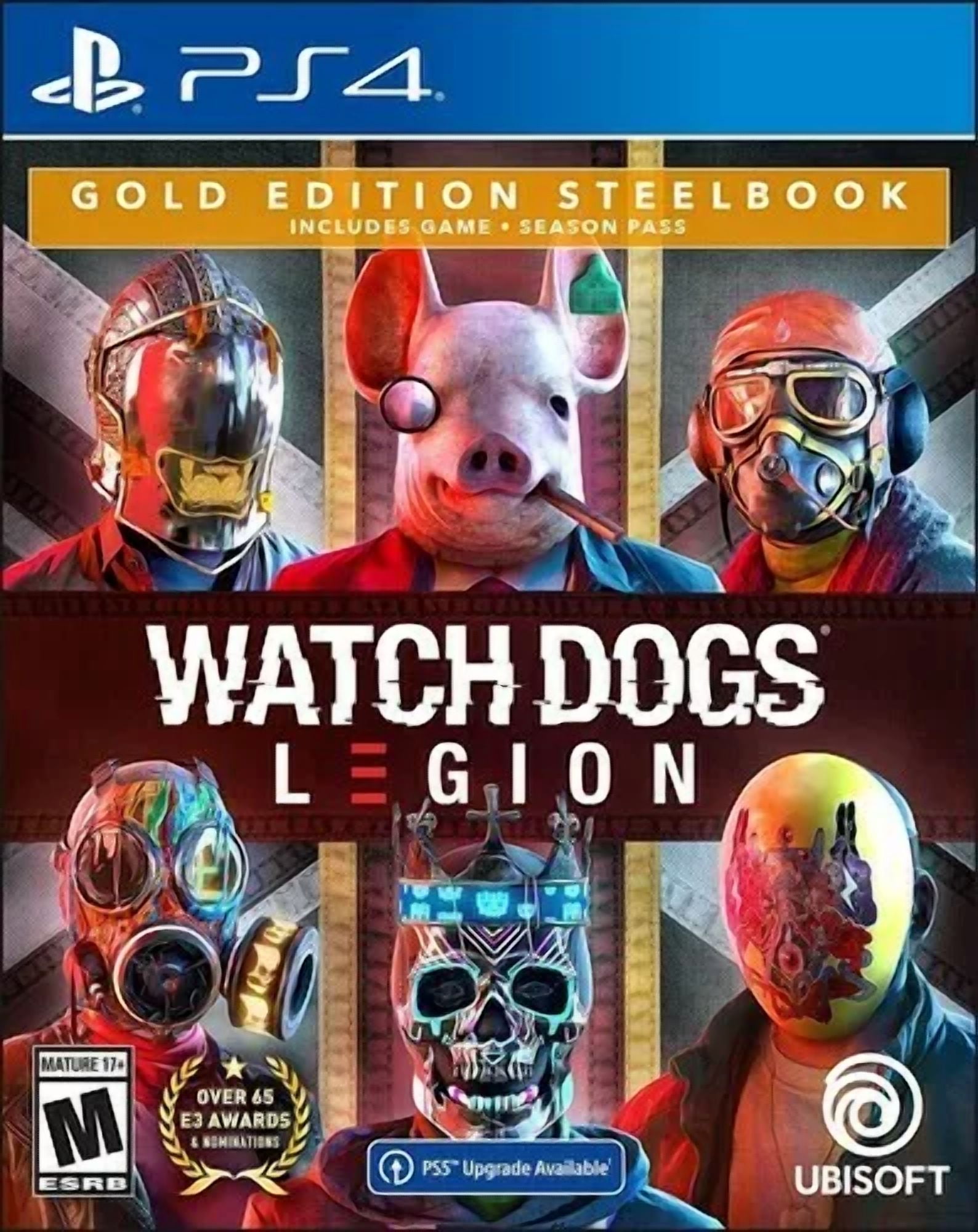 Watch Dogs Legion for PlayStation 4 Gold Steelbook Edition [New Video ...