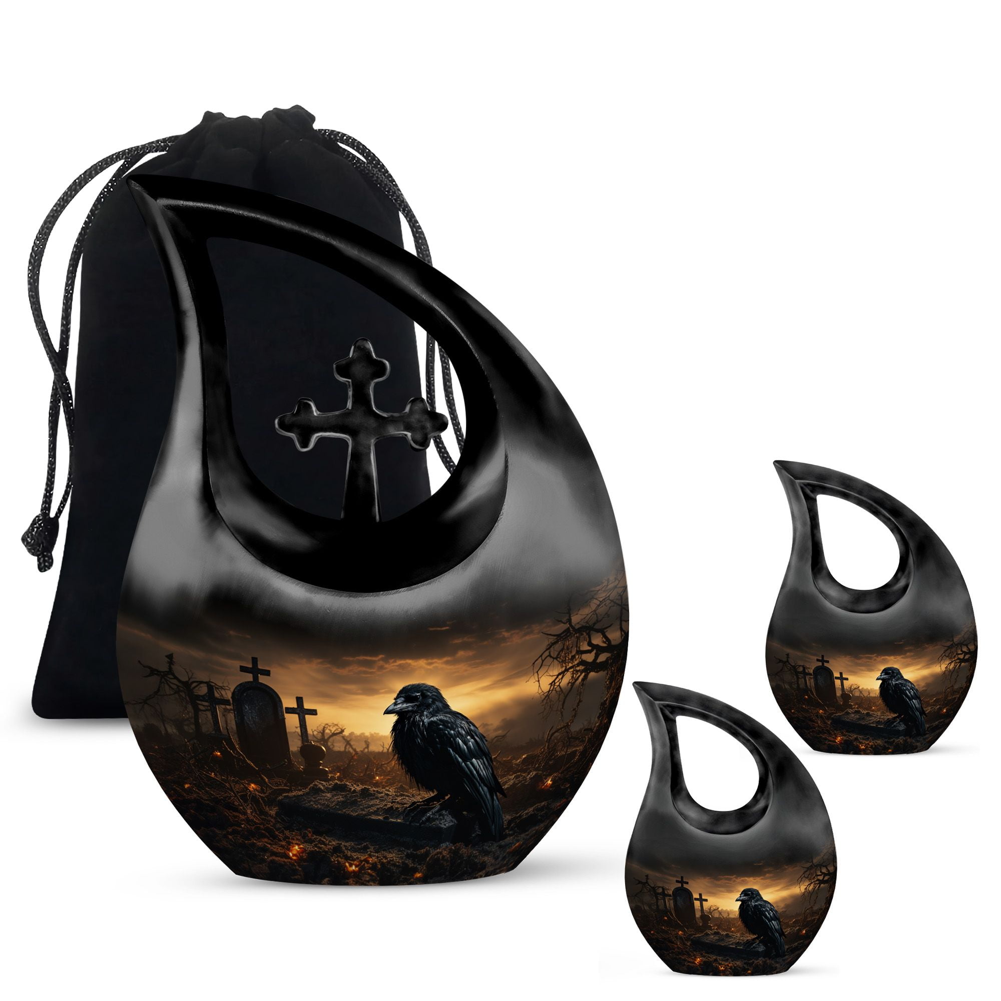 Watch Over Forgotten Realms Urn - Ash Urns For Humans - Small Urns For ...