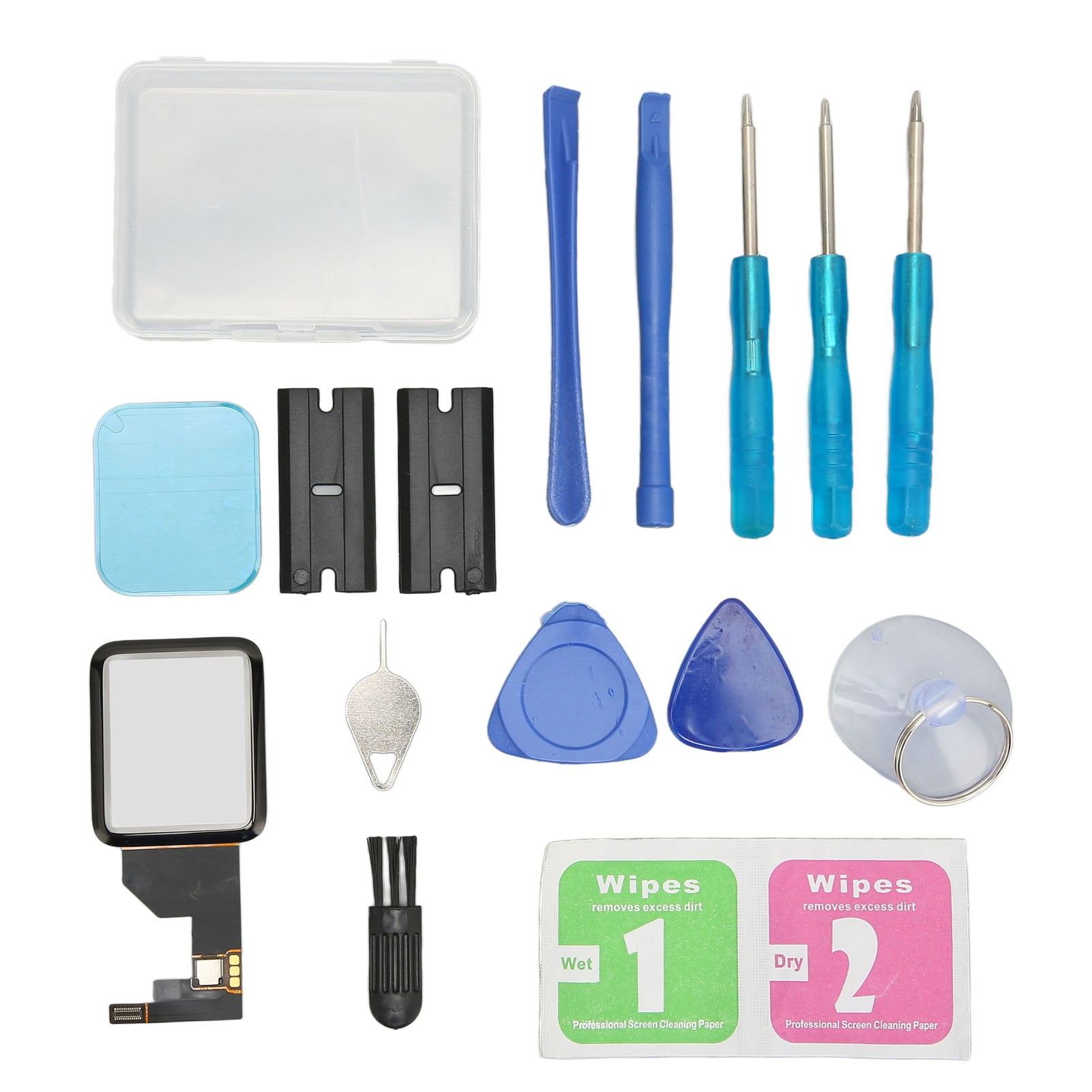 Watch Front Glass Lens Digitizer Smart Watch Screen Repair Kit for ...