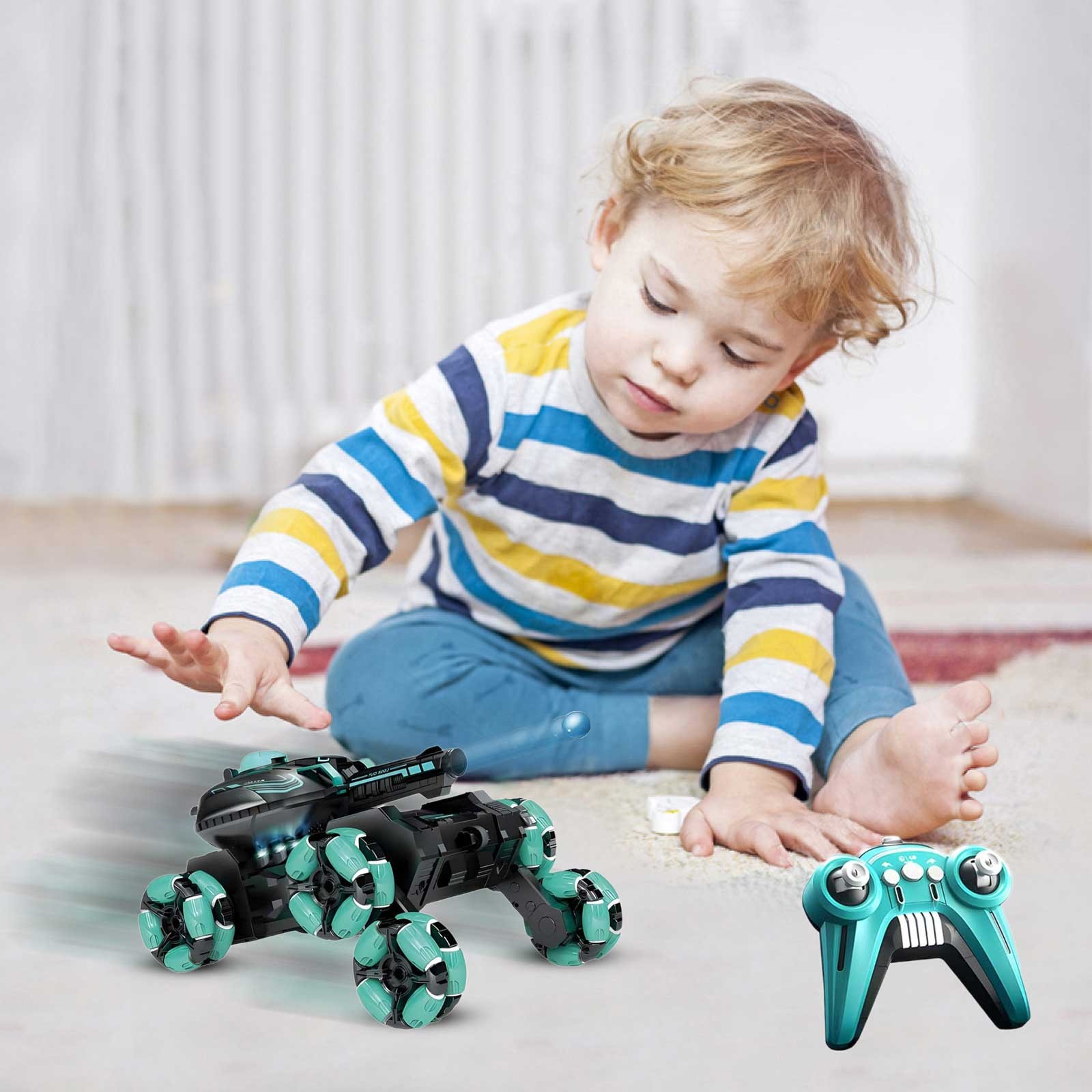 Watch Gesture Sensor RC Tank Toy Remote Gesture Sensor Car Gesture RC ...