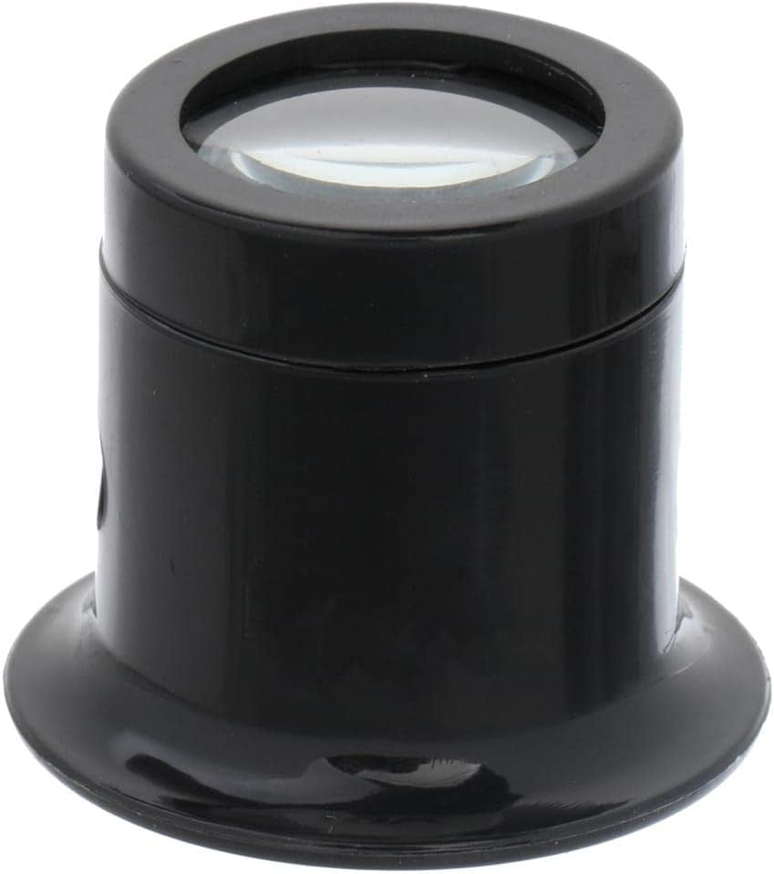 Watch Magnifier Jeweler Loupe 10x Magnifying Eye Lens Repair Kit Tools ...