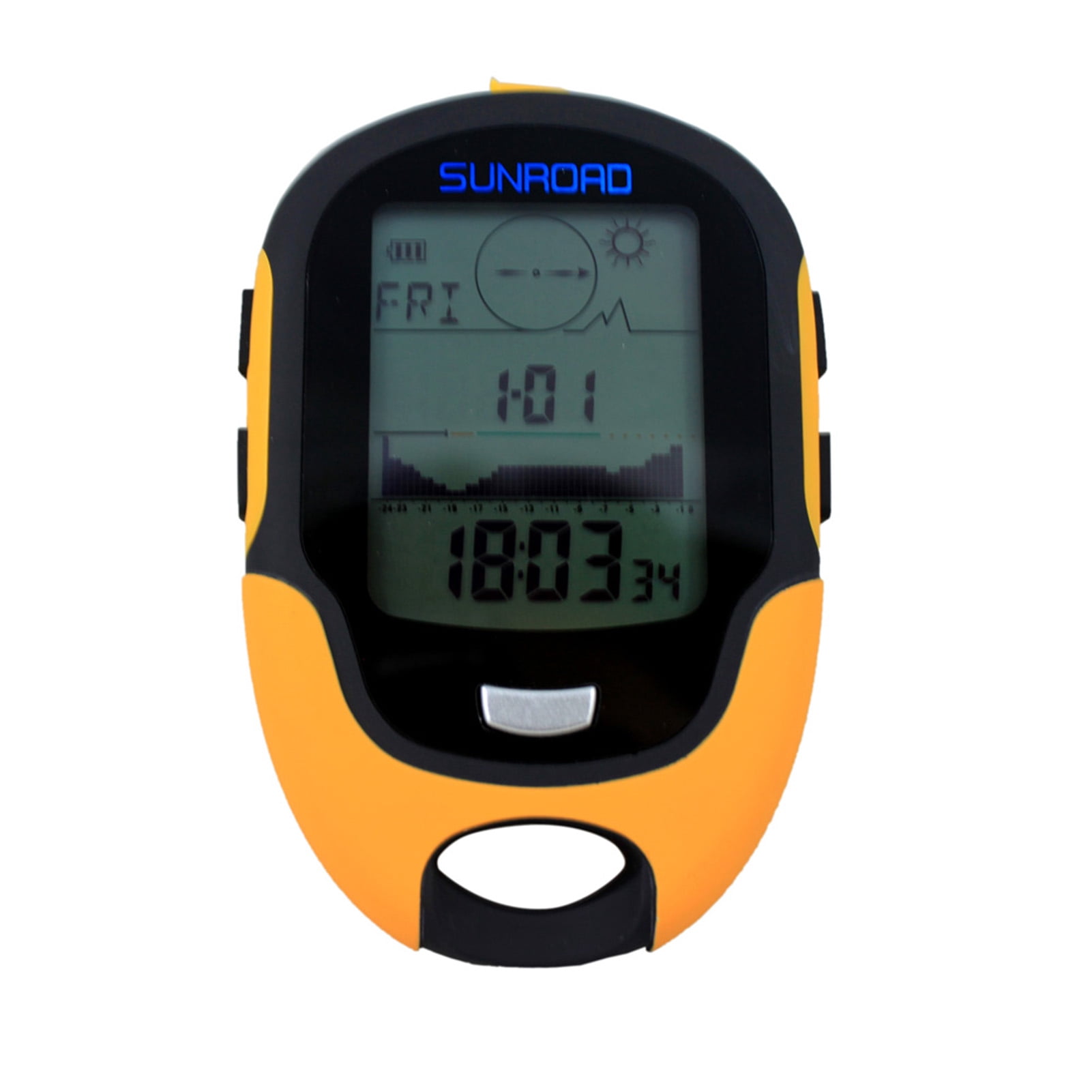 Watch Multifunction LCD Digital Altimeter Barometer Compass Thermometer ...