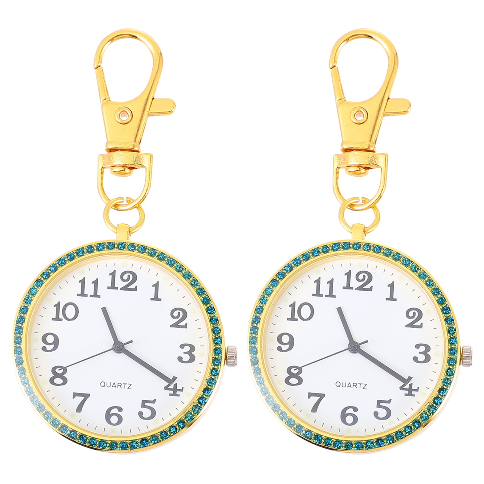 Watch Pocket Nurse Keychain Watches Pendant Men Clock Digital Hanging ...