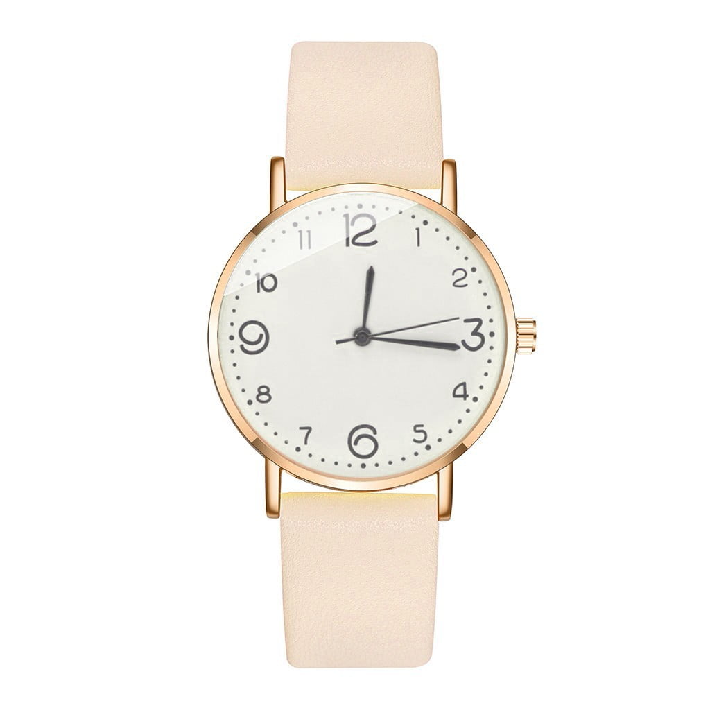 Watch Quartz Women's Watch Band Metal Newv Strap Casual Wide Watch Band ...