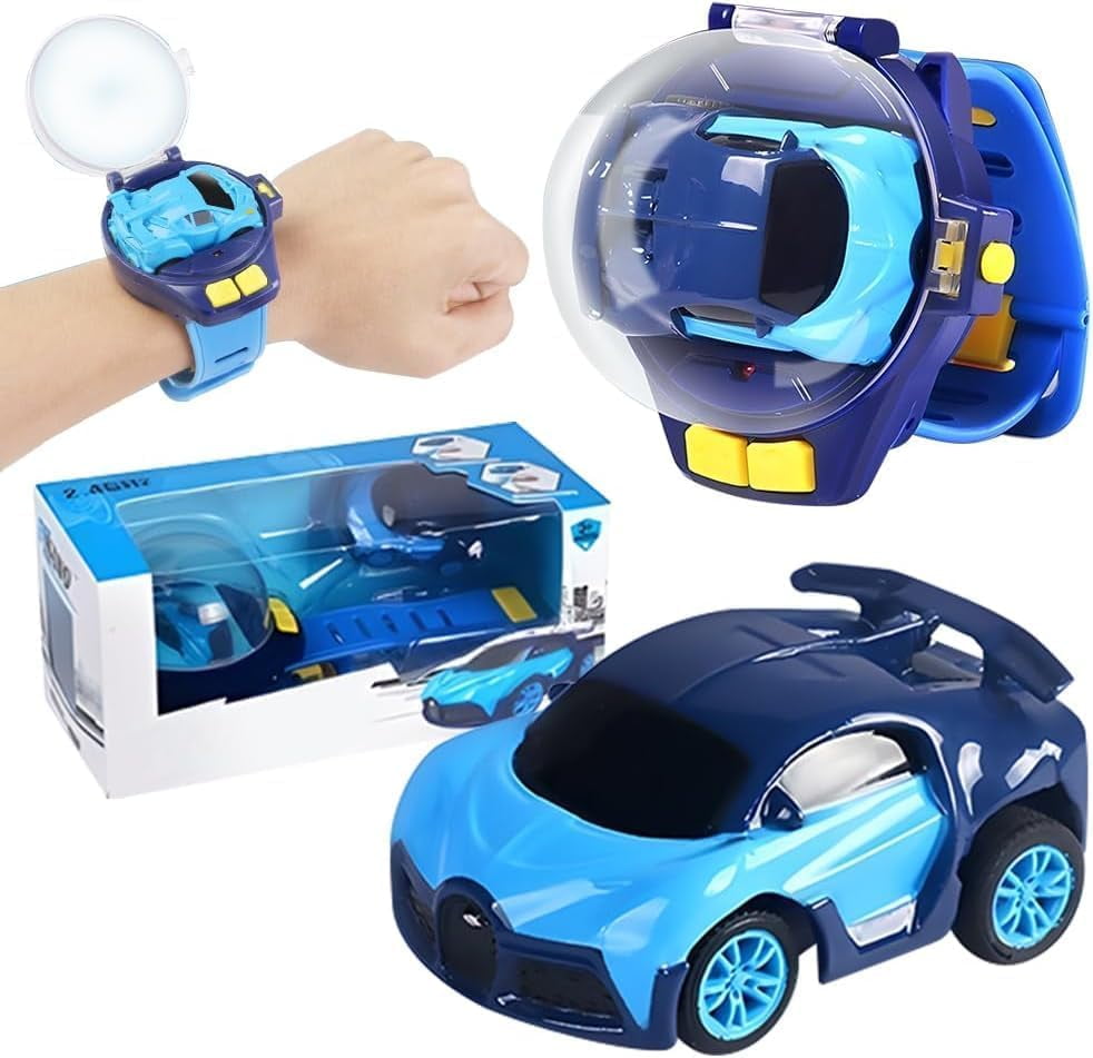 Watch Remote Control Car Toy, 2025 New Mini Watch Remote Control Car, 2 ...