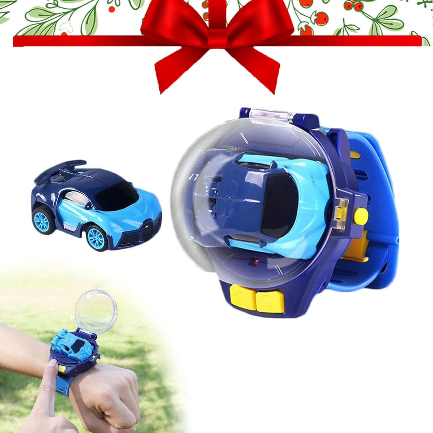 Watch Remote Control Car Toy for Kids, Mini 2.4GHZ RC Race Car, Power ...