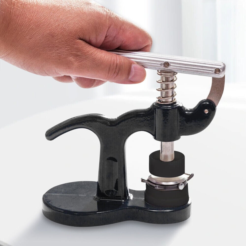 Watch Repair Kit, Back Press Tool, 12 Snap-on Dies, Durable Case Closer ...