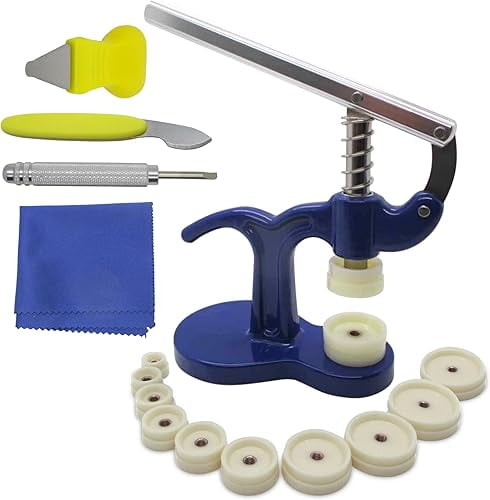 Watch Repair Kit – Professional Watch Press Tool Set with Microfiber ...